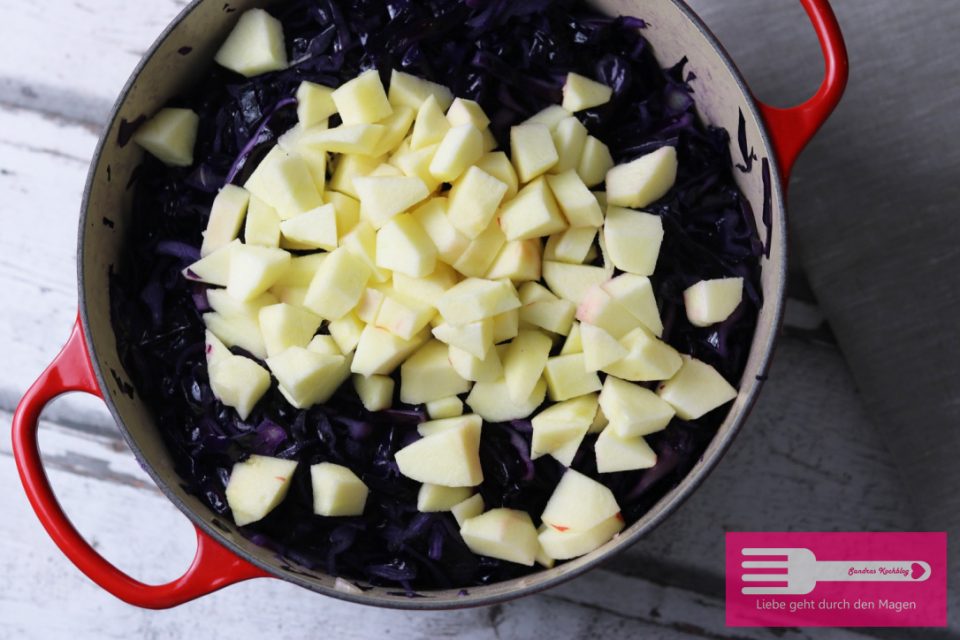 Apfel Rotkohl - Sandras Kochblog