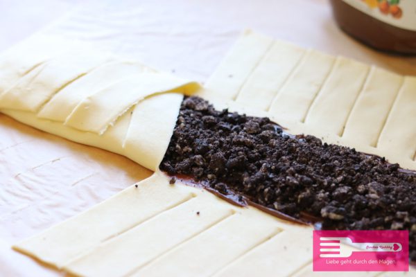 Oreo Nutella Strudel - Sandras Kochblog