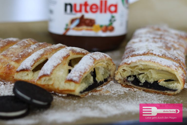 Oreo Nutella Strudel - Sandras Kochblog
