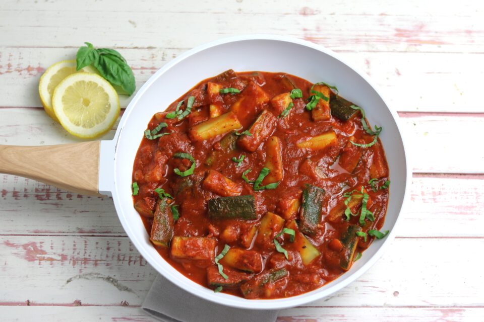 Zucchini Pfanne Toskana (Low Carb) - Sandras Kochblog